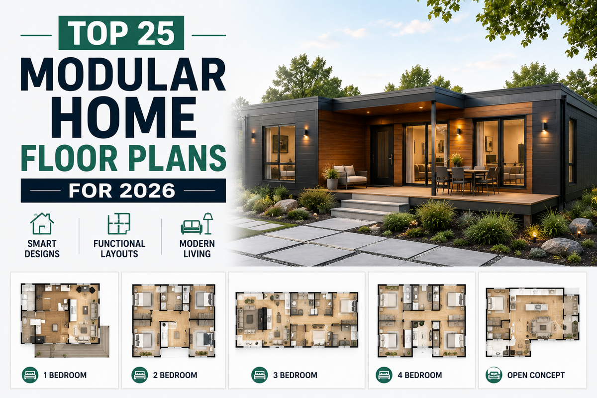 Top 25 Modular Home Floor Plans for 2026 – Modular Homes, Prefab Homes ...