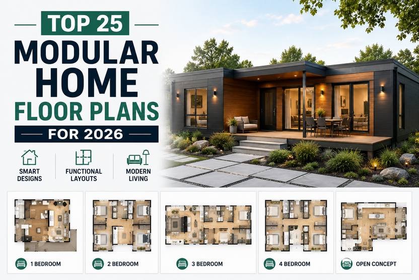 Top 25 Modular Home Floor Plans for 2026 – Modular Homes, Prefab Homes ...